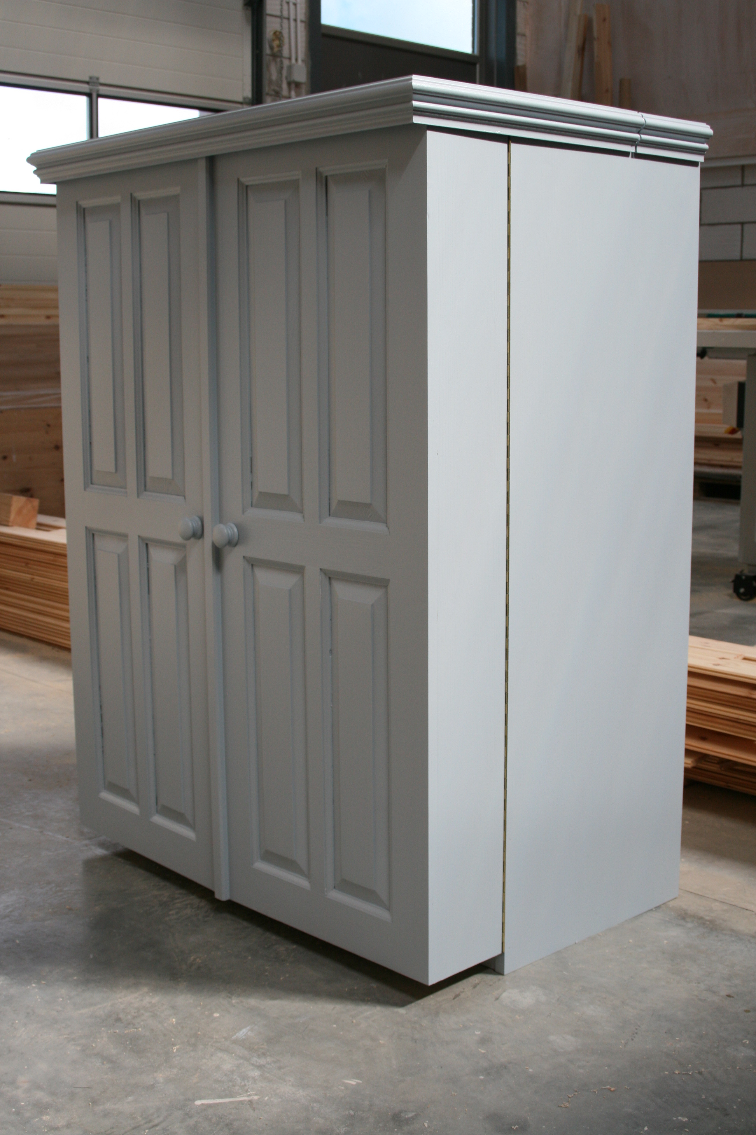 Lundy Sewing Cupboard - Exmoor Furniture